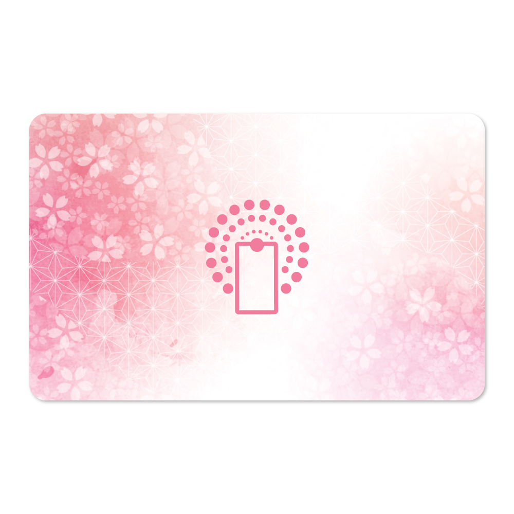 Touchless NFC Card (Falling Flowers) – BitSignal