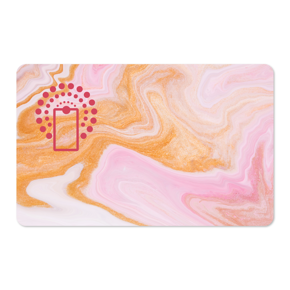 Touchless NFC Card (Melted Ice Cream) – BitSignal