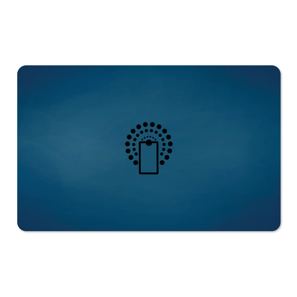 Wireless NFC Card (Blue Paper) – BitSignal